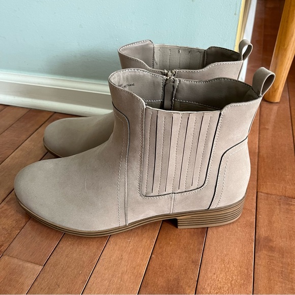 torrid | Shoes | Torrid Tan Finger Gore Flat Booties | Poshmark